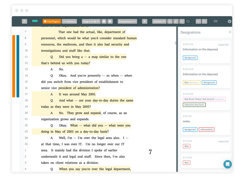 Deposition & Transcript Management Software | CaseFleet